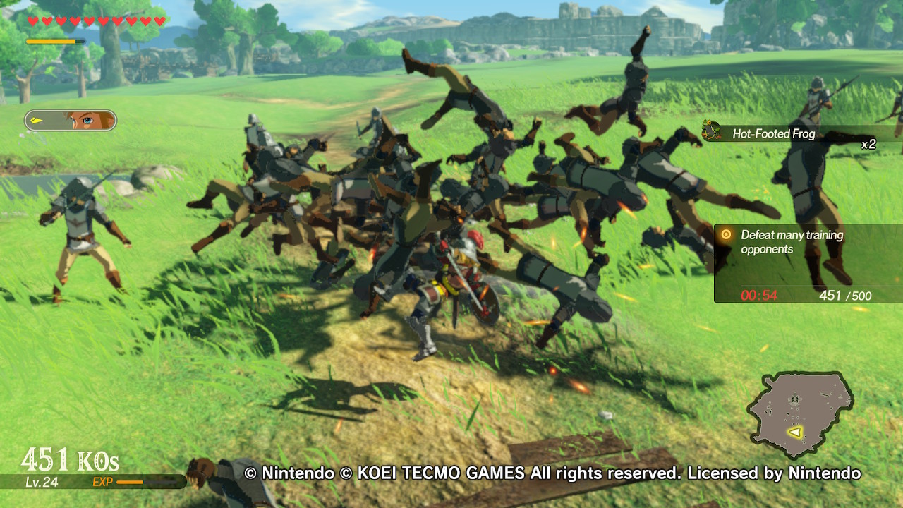 How to beat the Link: One-Handed Weapons mission - Hyrule Warriors: Age ...