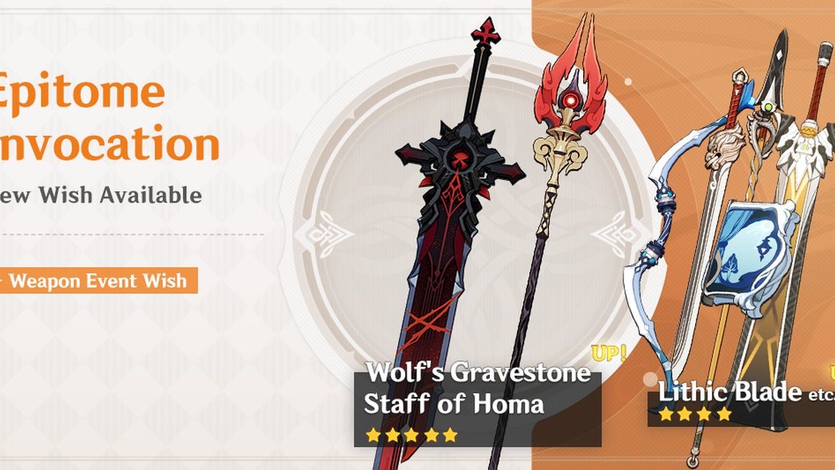 Genshin Impact: New weapons added with Epitome Invocation banner return ...