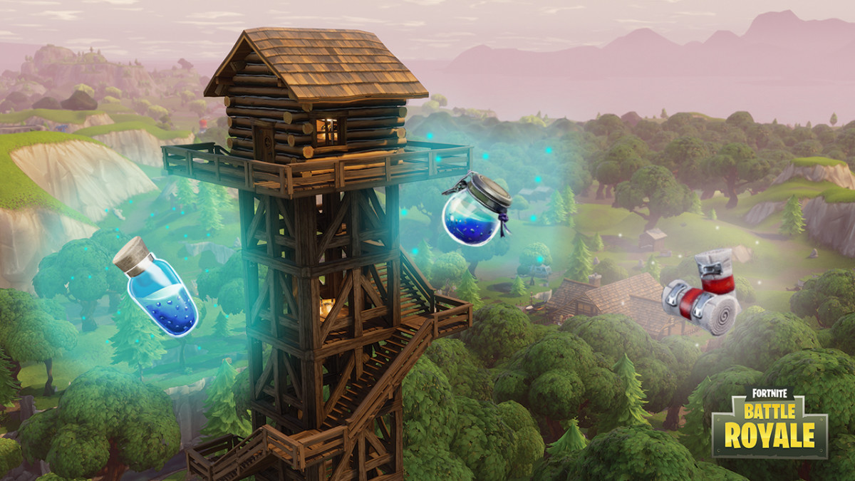 Fortnite BR: healing items and utilities - Millenium