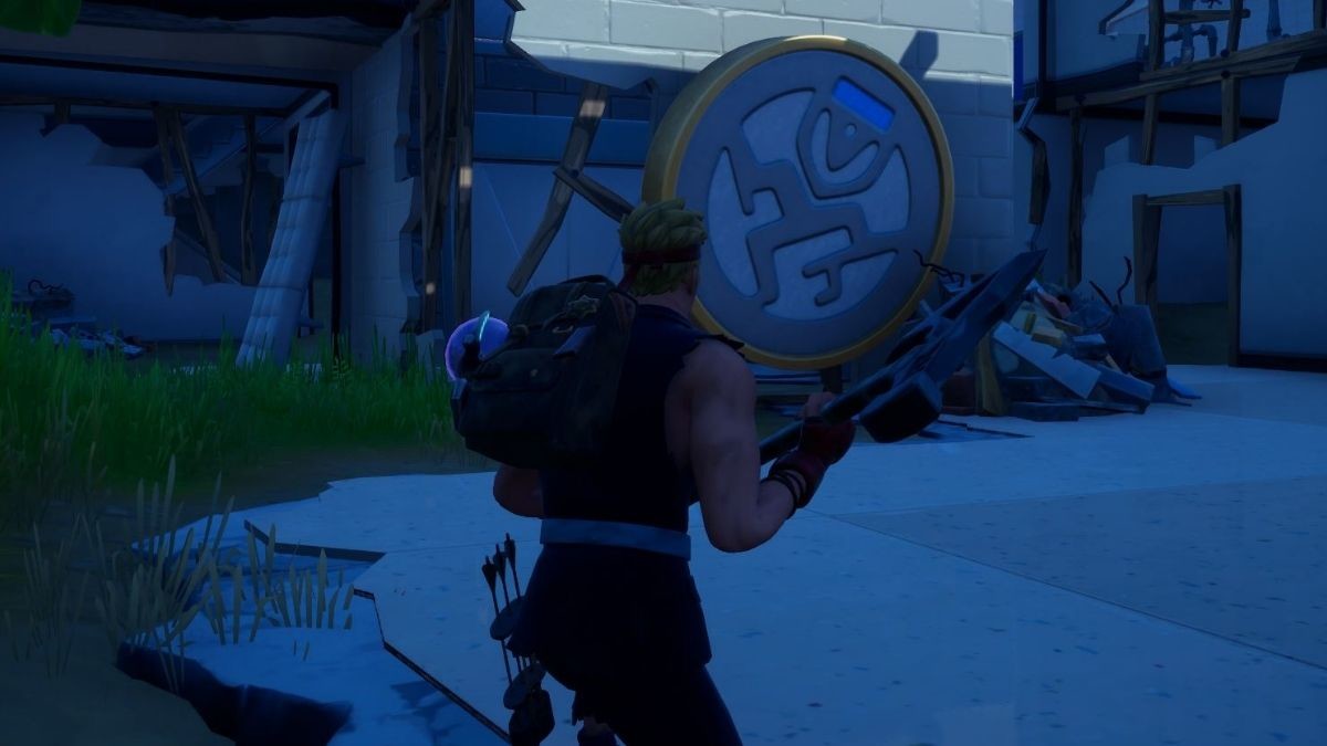 Fortnite Season 6 Challenge: Visit GHOST and SHADOW ruins - Millenium
