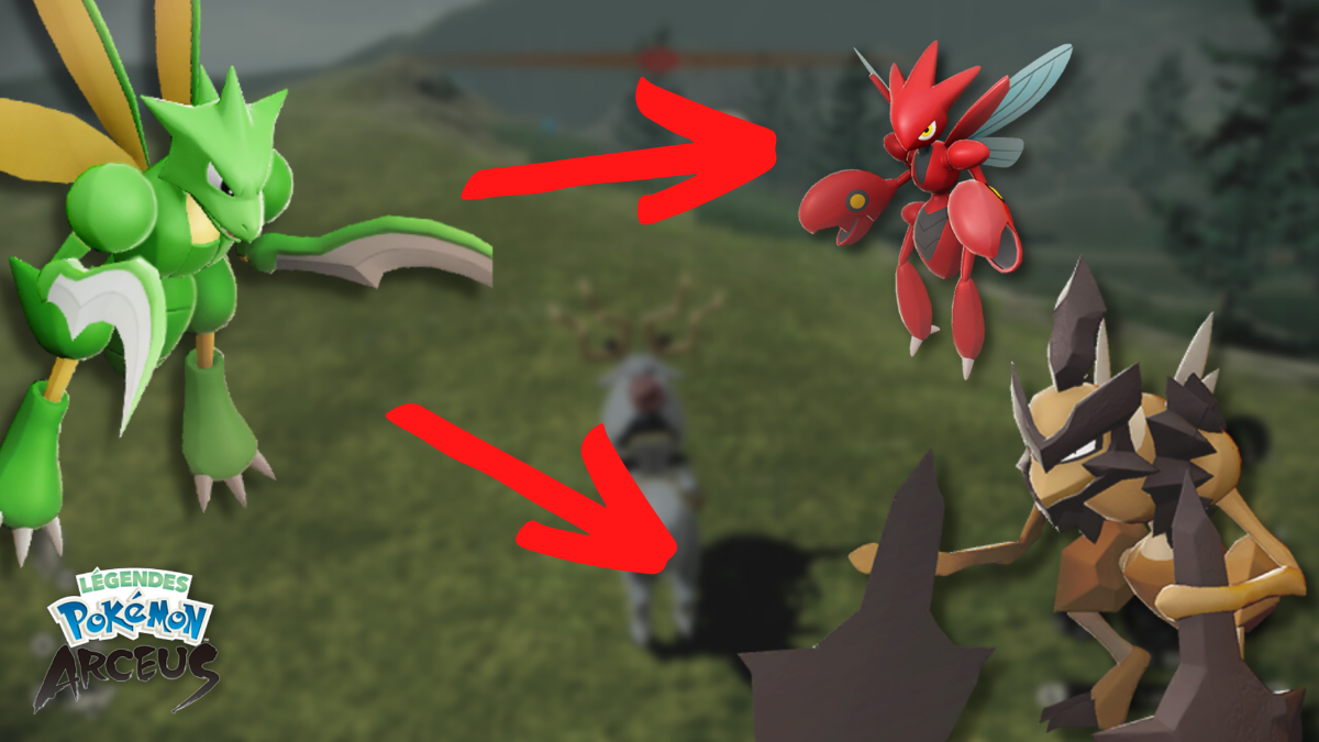 scizor evolution arceus