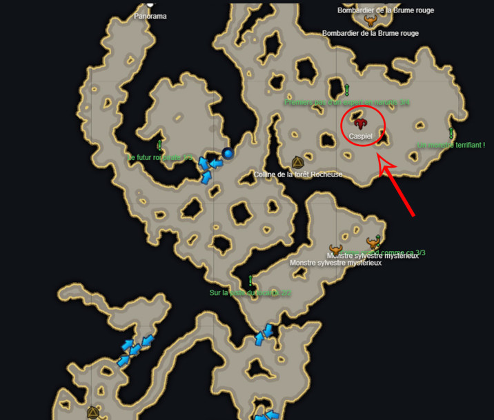 Where to find Caspiel one of Lost Ark World Boss - Millenium