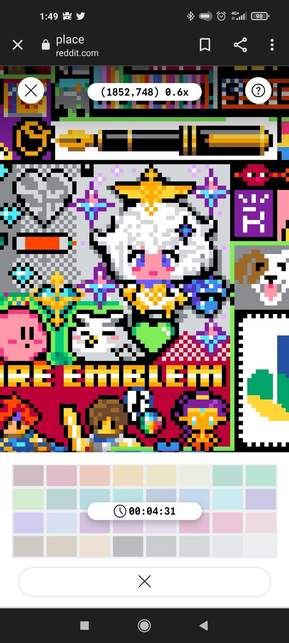 In the middle of Pixel War, Genshin Impact managed to leav a mark ...