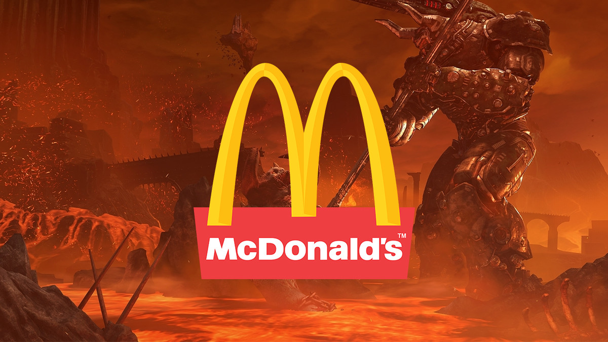 Thet install DOOM on a Mc Do terminal - Millenium