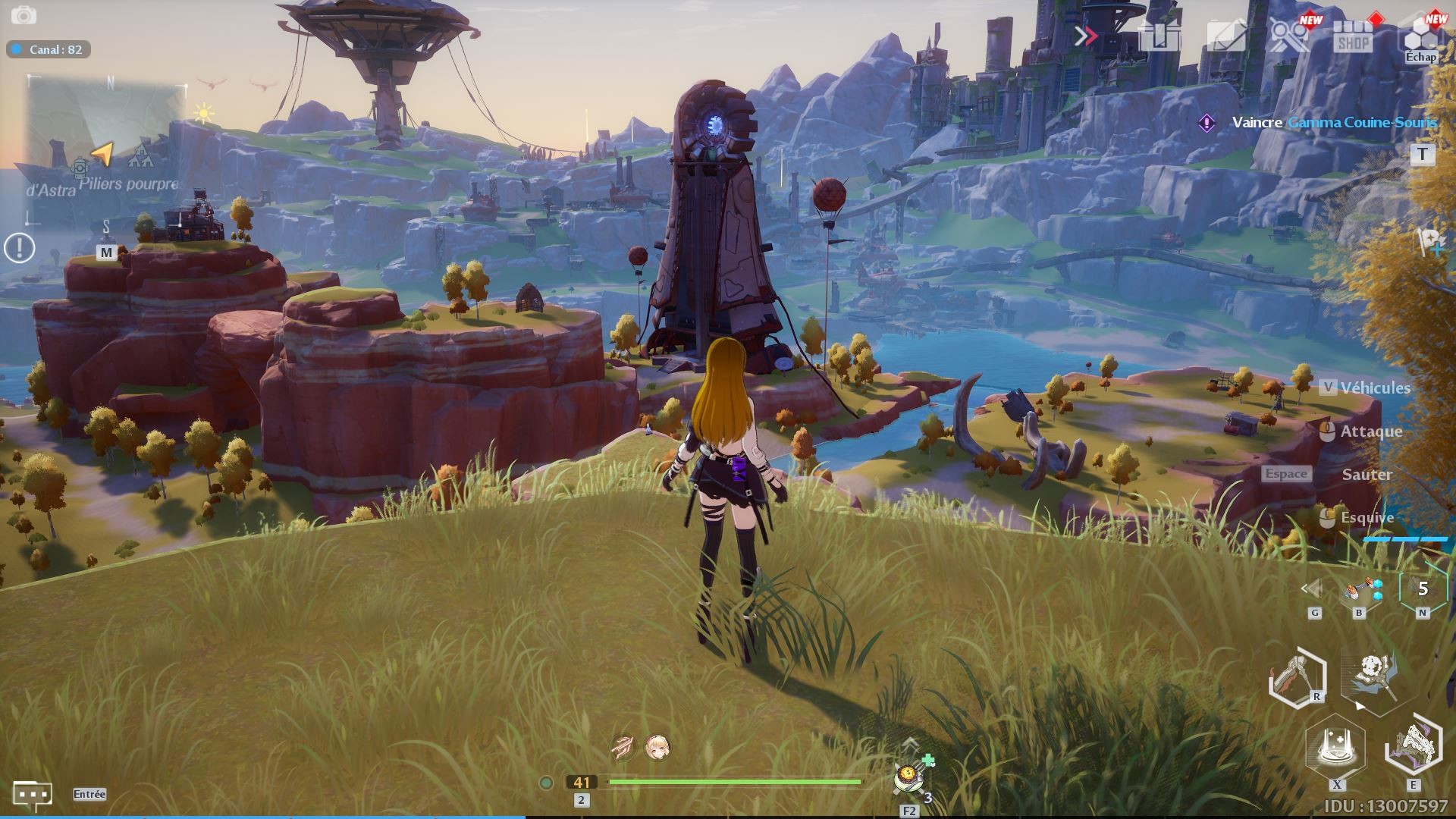 Panorama Tower of Fantasy: where to find them, position, open world ...