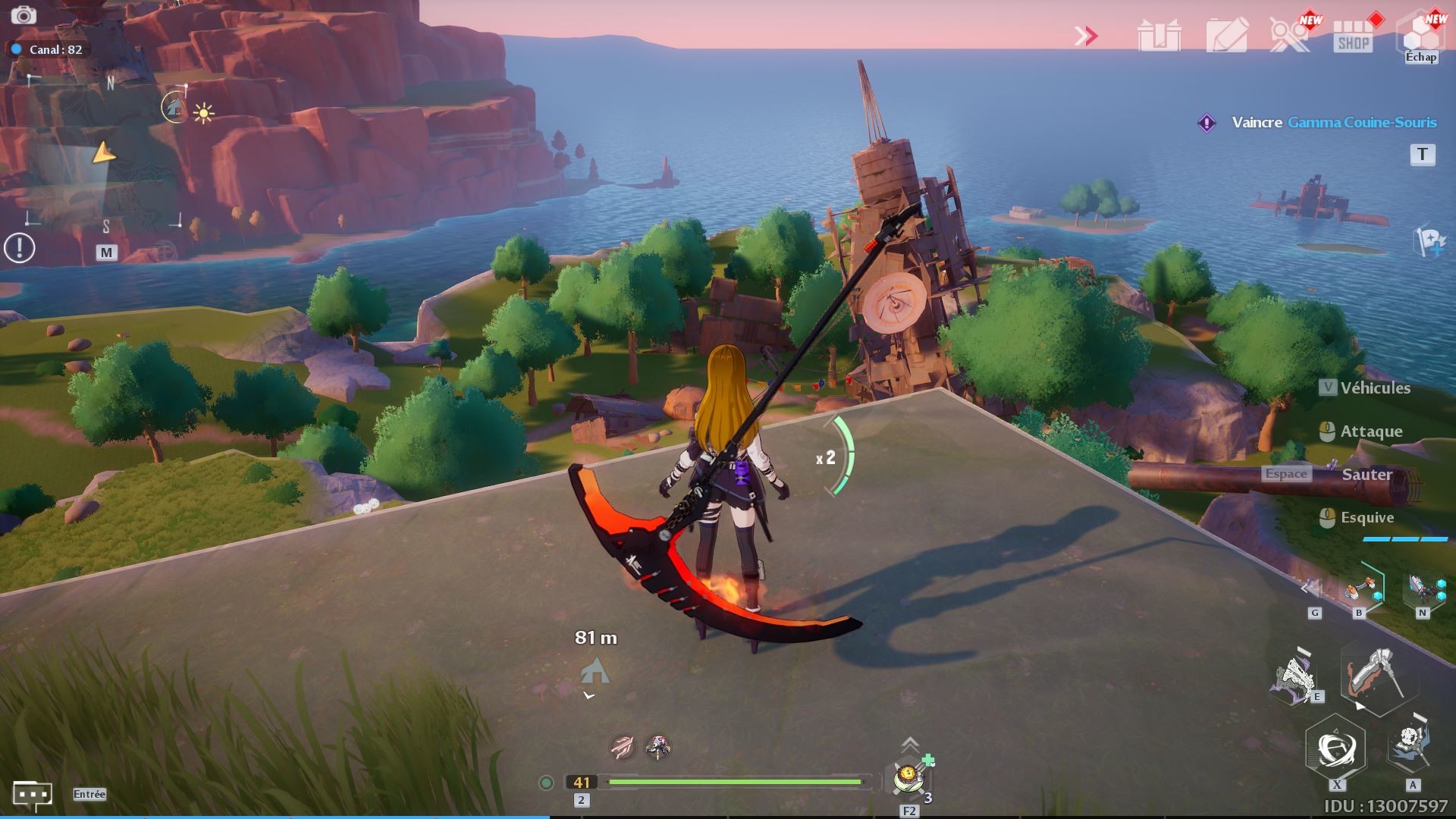 Panorama Tower of Fantasy: where to find them, position, open world ...
