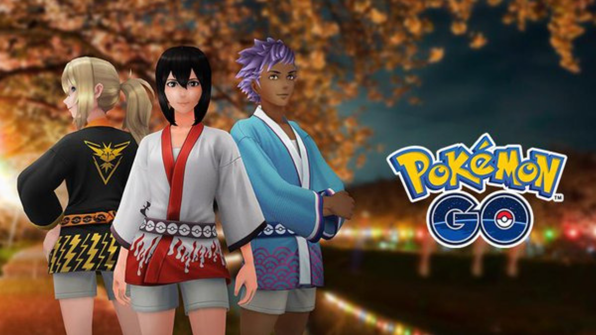 New outfit items are available in the style shop in Pokémon GO - Millenium