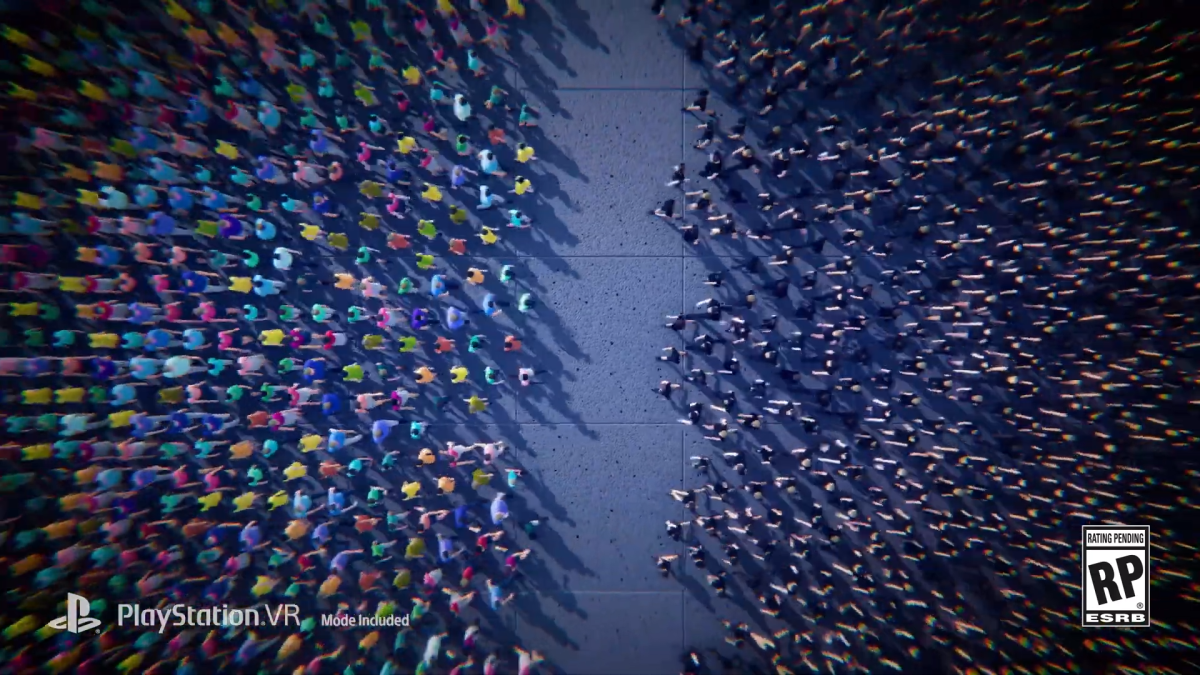 Enhance Games reveals crowd simulation Humanity - Millenium