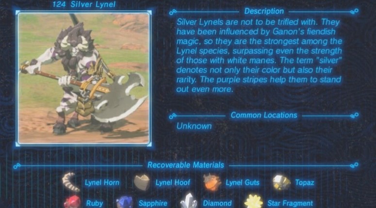 World Bosses and others - Zelda BotW, All Monsters - Millenium