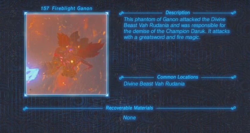 Mystical creatures and Bosses - Zelda BotW, All Monsters - Millenium