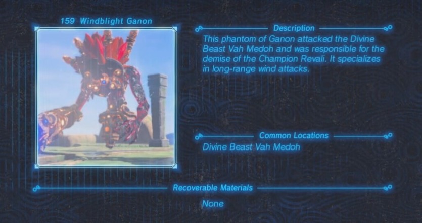 Mystical creatures and Bosses - Zelda BotW, All Monsters - Millenium