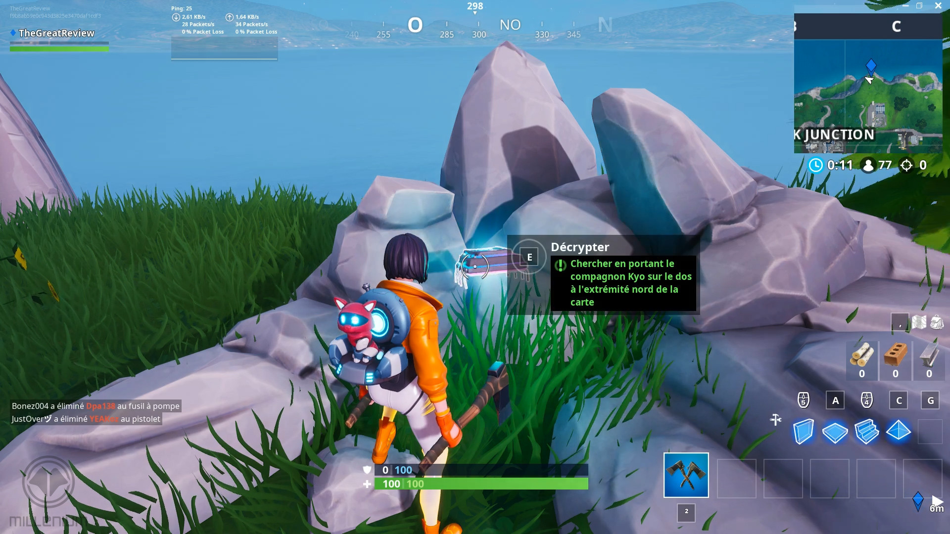 Fortnite: Fortbyte 32, decryption, location, north end, Kyo companion ...