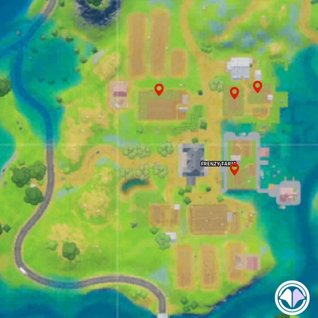 Fortnite Season 3 Week 2 Challenges: Frenzy Farm corn fields location ...