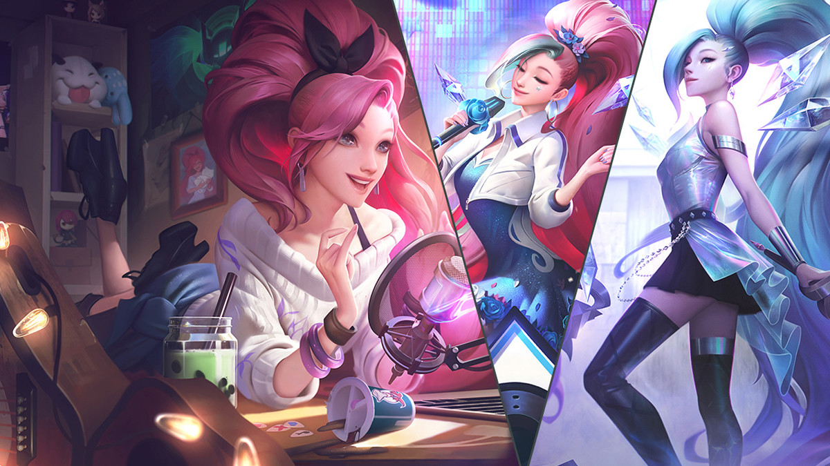 How does League of Legends' K/DA ALL OUT Seraphine Ultimate skin work ...