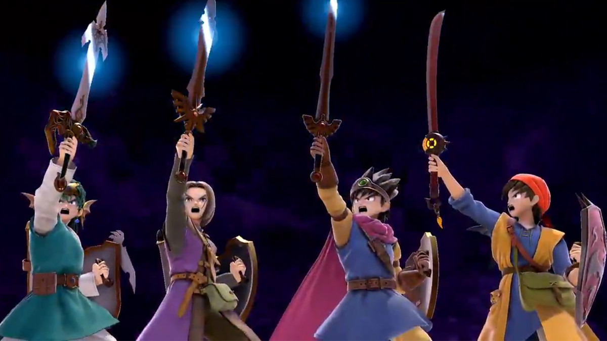 Super Smash Bros Ultimate, SSBU: Dragon Quest heroes announced at E3 ...
