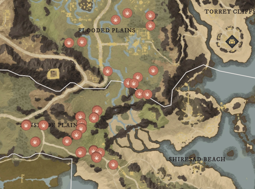 Where to find Hemp for Fibers in New World - Millenium