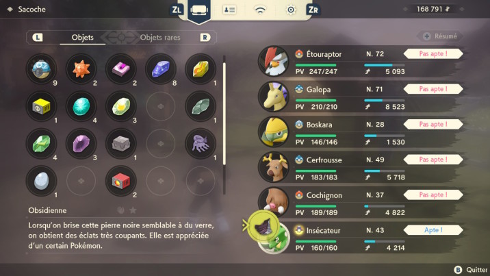 Black Augurite in Pokémon Arceus: Where to find it on the map? - Millenium