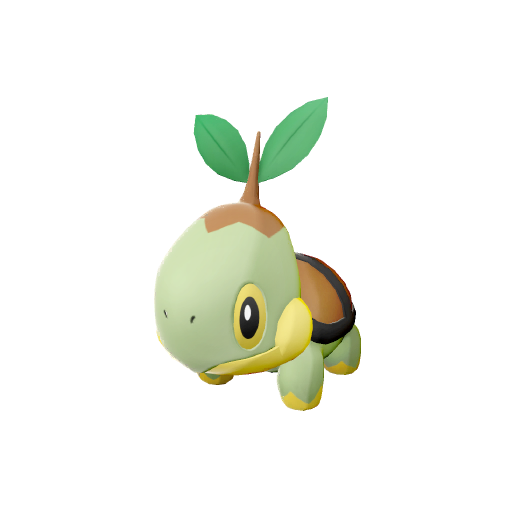 Turtwig Pokémon Arceus: Where to find the plant starter on the map ...
