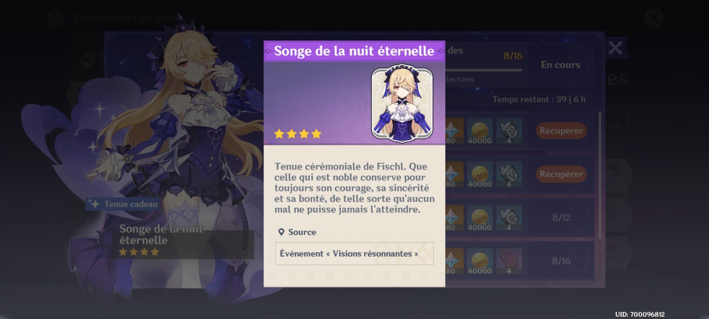 Genshin Impact 2.8: How to get Fischl's skin? - Millenium