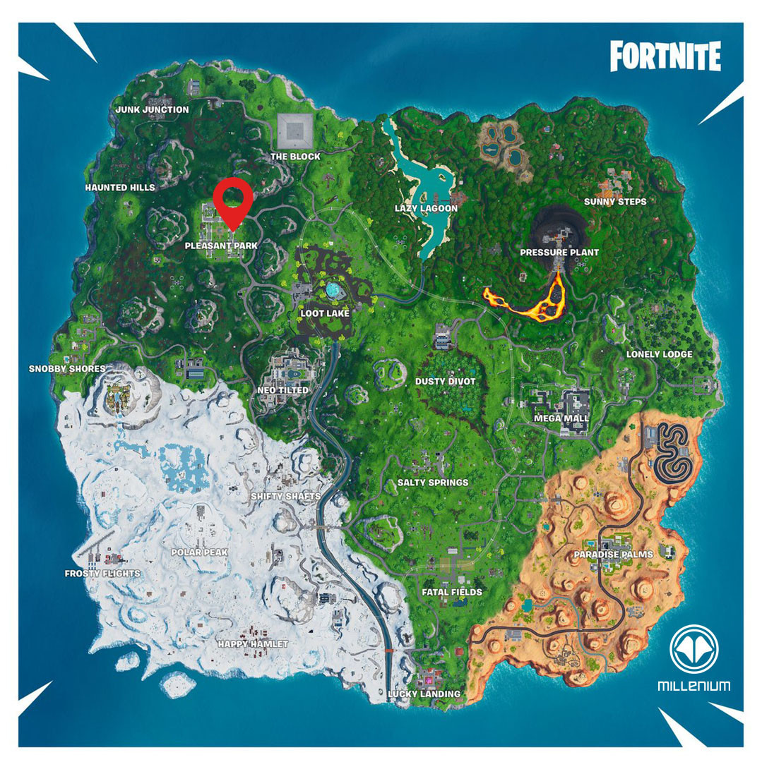 Fortnite: Fortbyte 37, decryption, location, Bunker, Pleasant Park ...