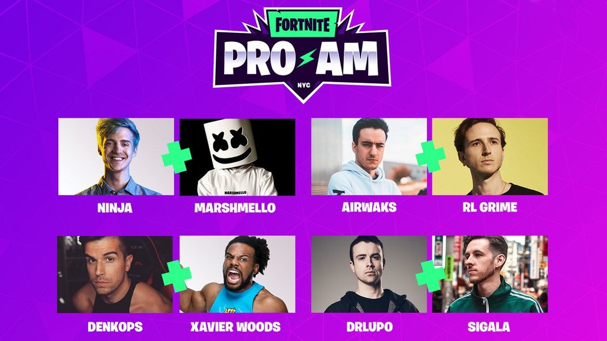 Fortnite: A Pro-Am announced during the World Cup Final - Millenium