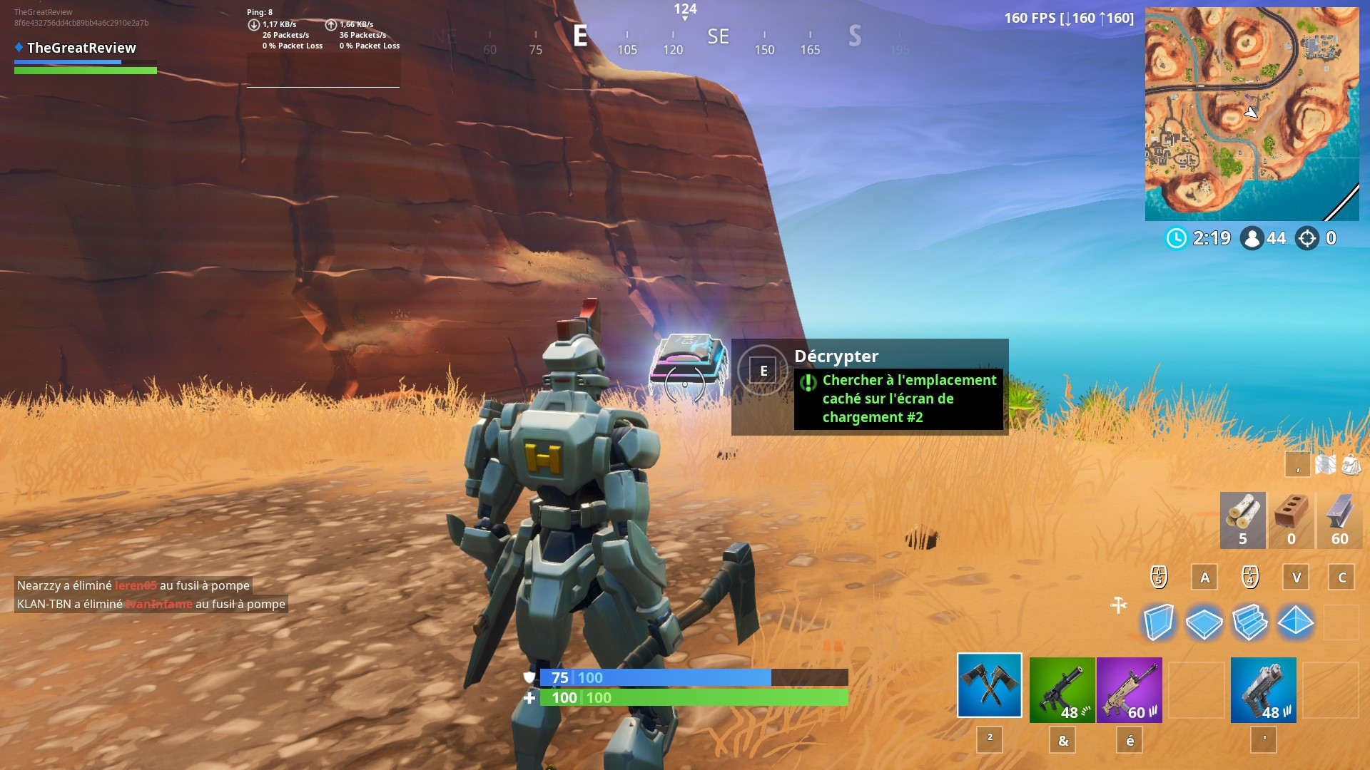 Fortnite: Fortbyte 13, decryption, location, loading screen #2 - Millenium