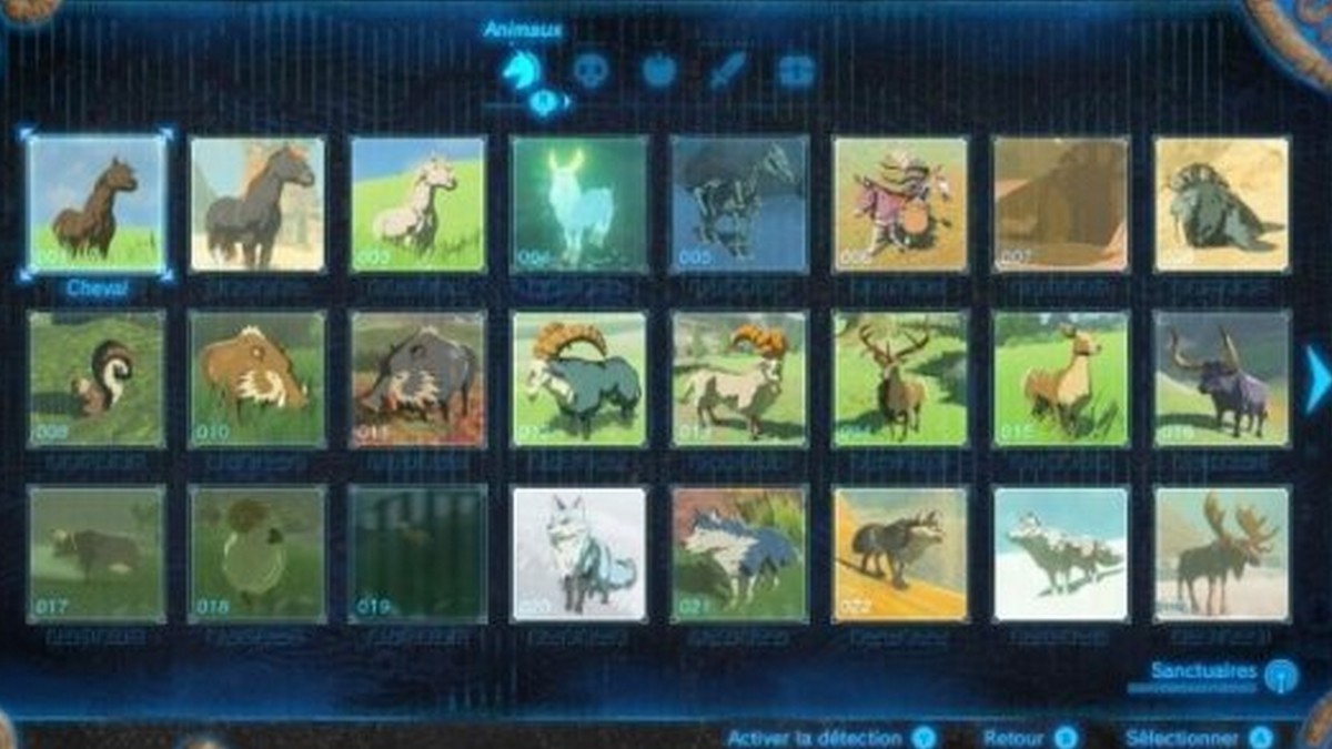 All Animals Zelda BotW - Millenium
