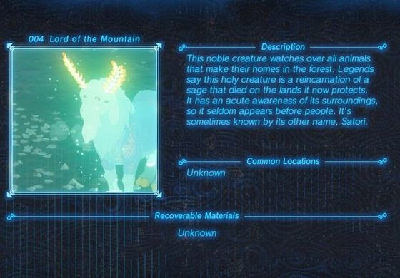 All Animals Zelda BotW - Millenium