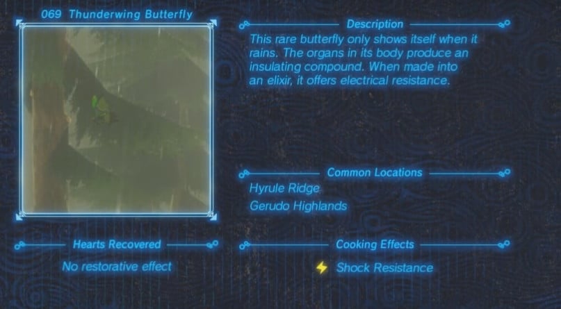 Insects / Lizards - All Animals Zelda BotW - Millenium