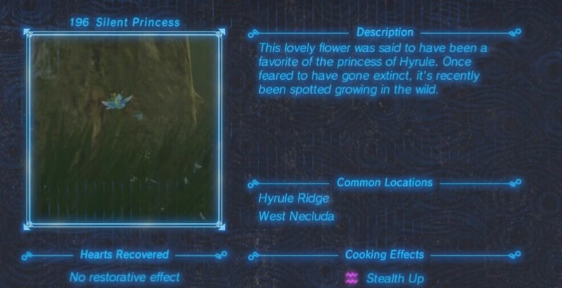 Herbs and Vegetables - Zelda BotW, All Materials - Millenium