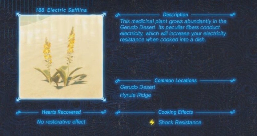 Herbs and Vegetables - Zelda BotW, All Materials - Millenium