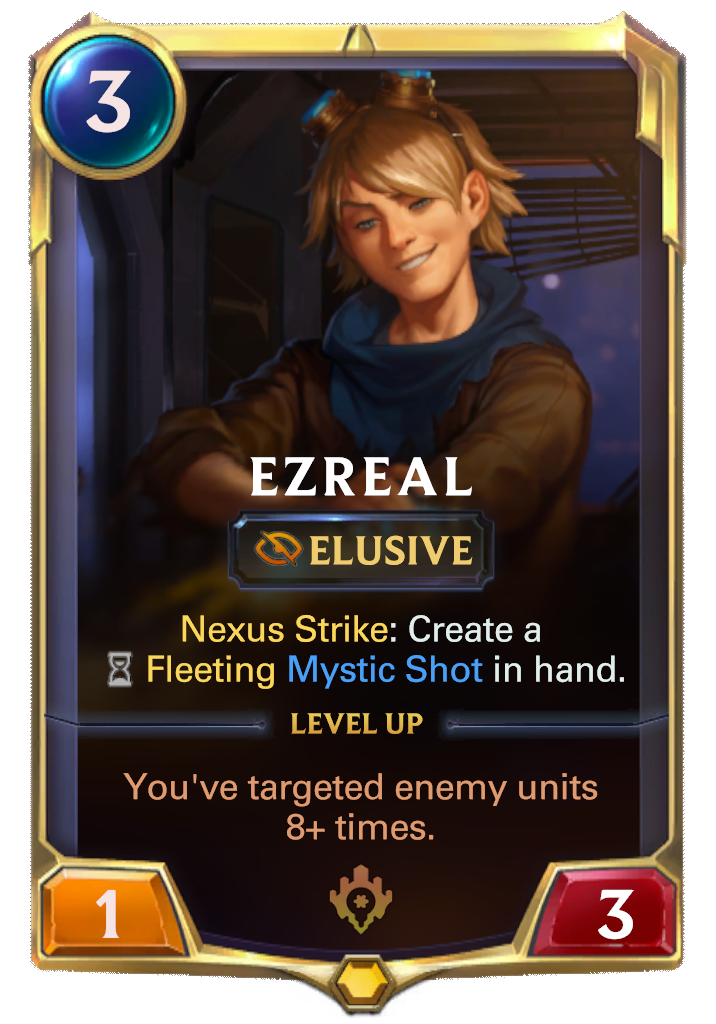 LoL, Legends of Runeterra, LoR: new card reveal — Ezreal, Piltover ...