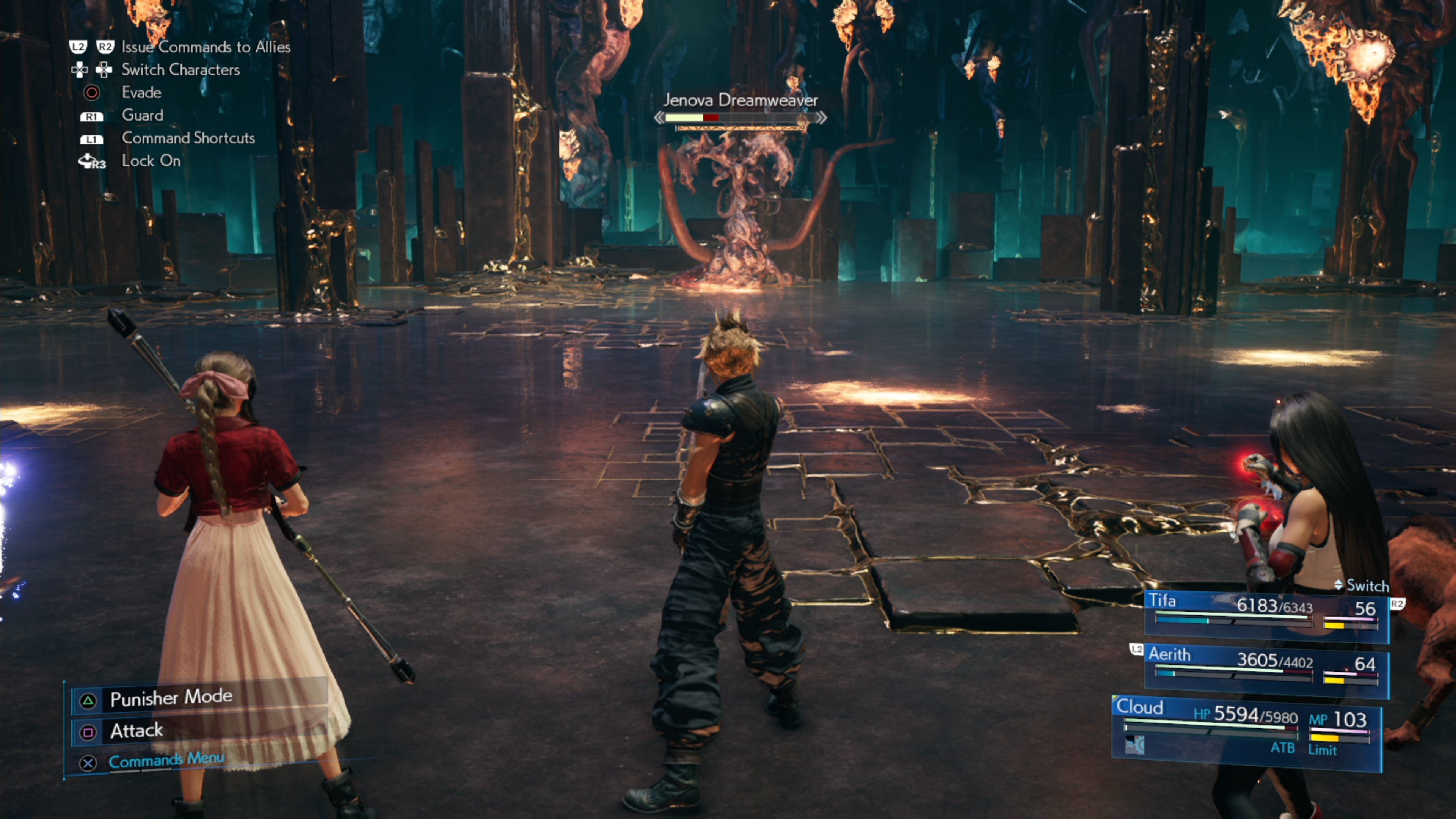 Final Fantasy 7 Remake Chapter 17 Walkthrough: Jenova Dreamweaver Boss ...