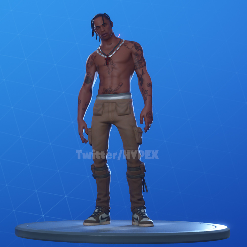 Fortnite x Travis Scott Skins, Challenges, and Rewards - Millenium