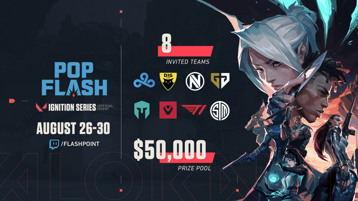 Valorant Ignition Series: Pop Flash Schedule & Results - Millenium