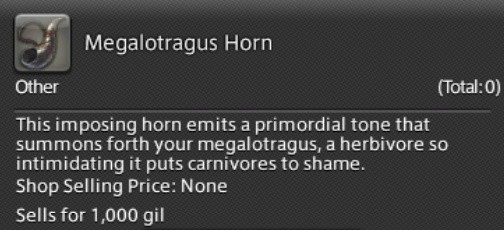 FFXIV 5.31 How to get the Megalotragus Mount Guide - Millenium