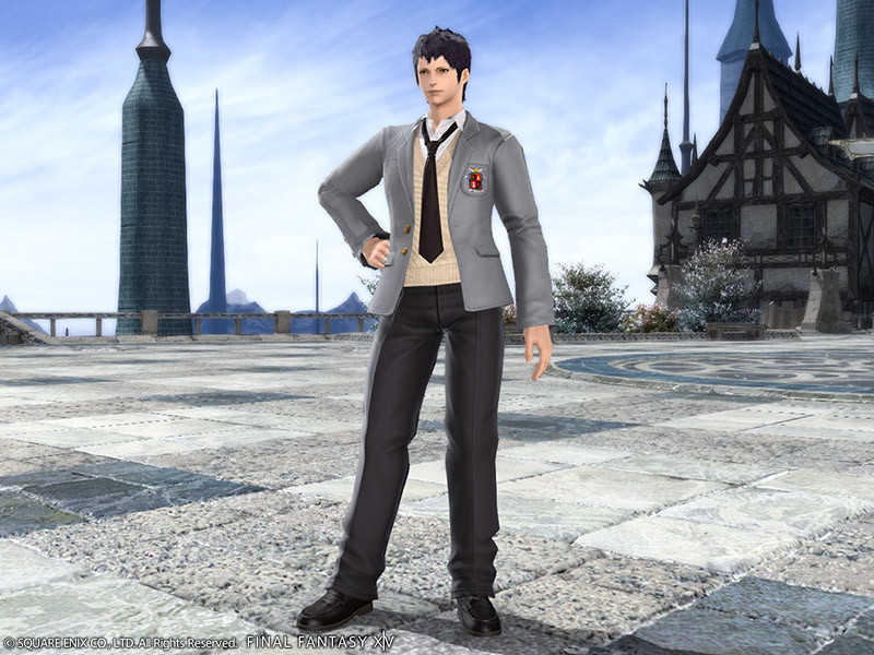 FFXIV: New Collegiate outfit and Winter Sale - Millenium