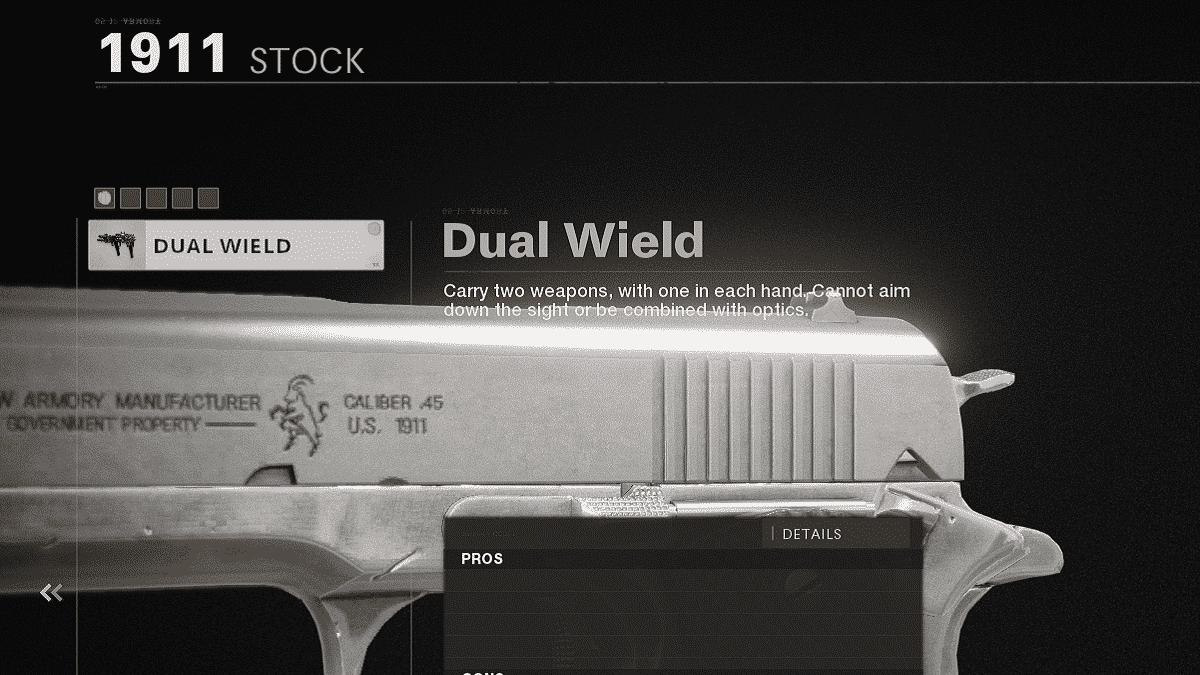 Call of Duty: Black Ops Cold War: How To Unlock Dual Wield, Akimbo ...