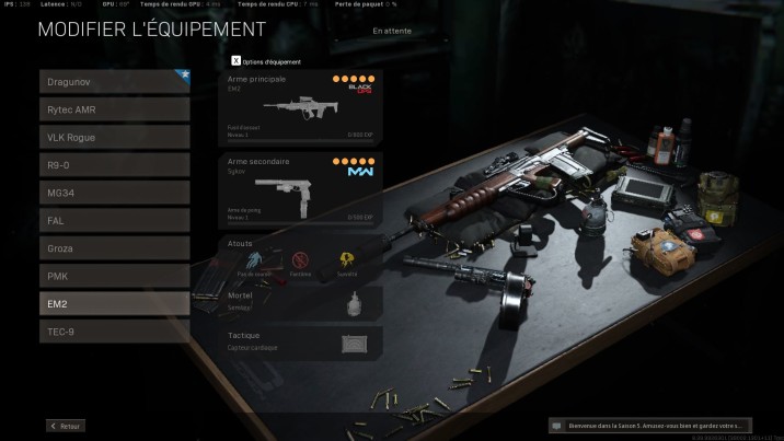 The best EM2 Warzone loadout to use - Millenium