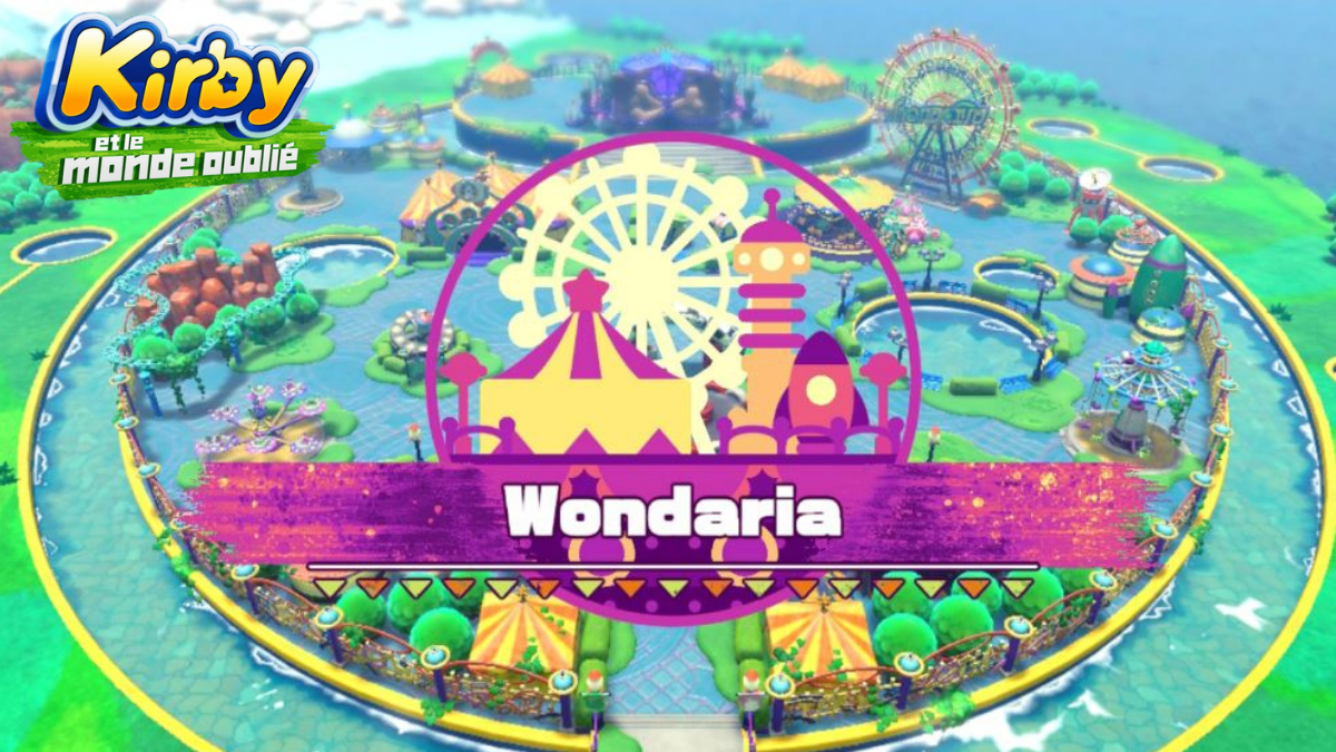Everything about the Wondaria Remains World in Kirby and the Forgotten ...