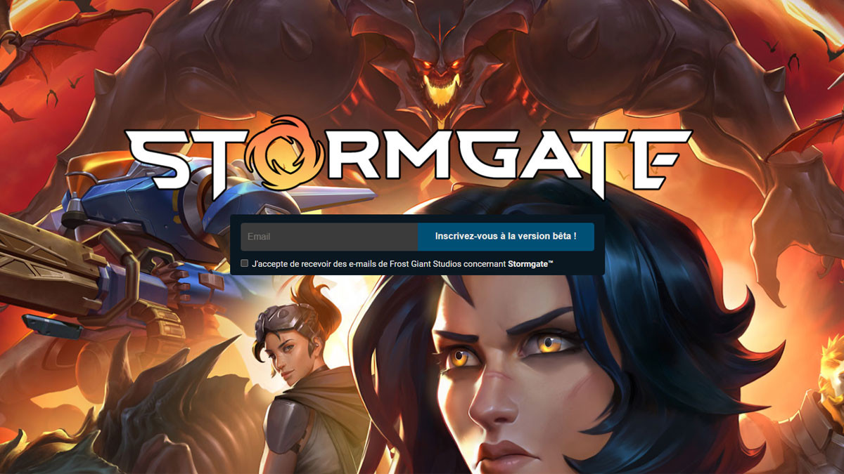Stormgate: How do I sign up for the beta? All info - Millenium