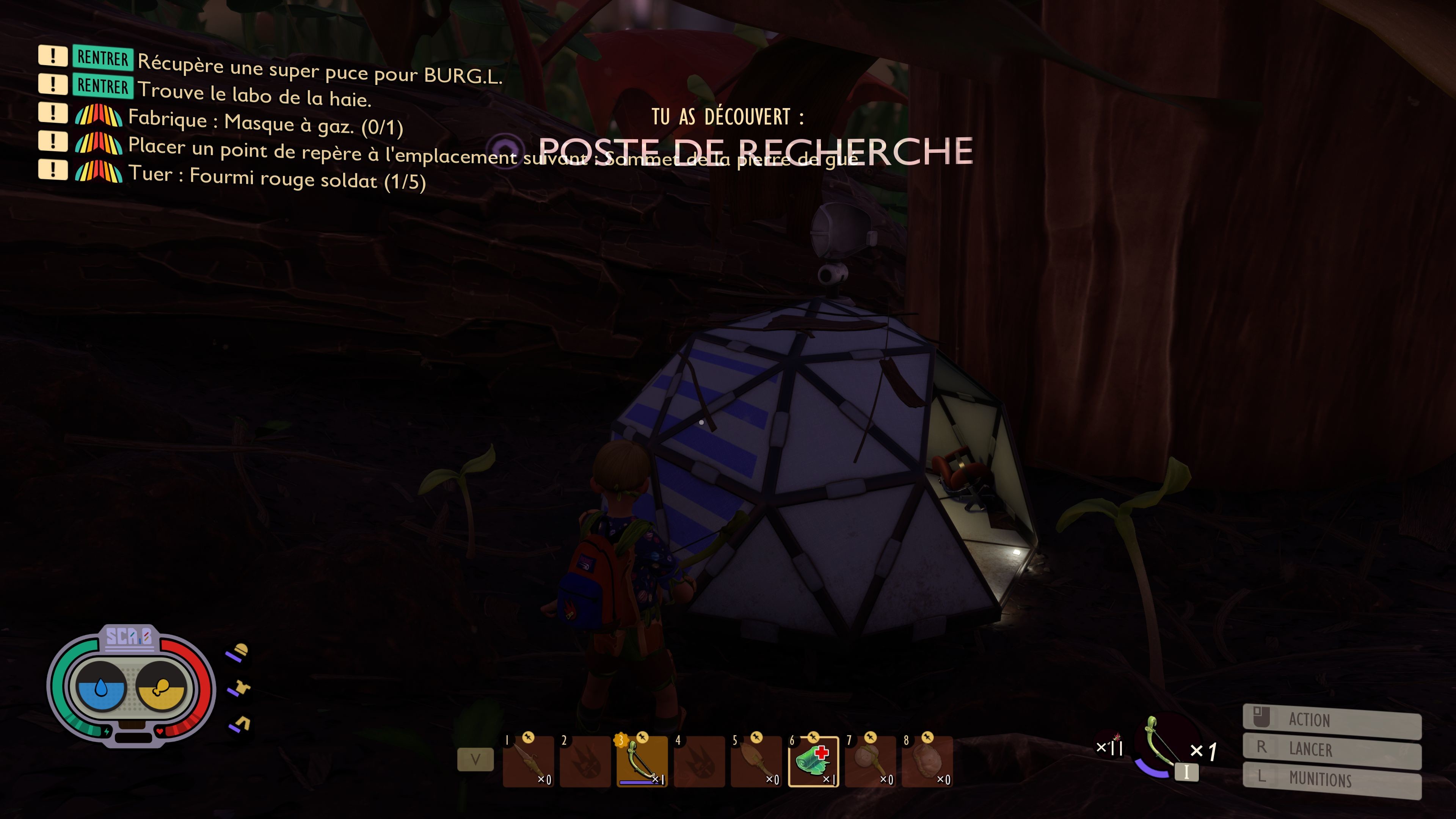 Grounded Research Station: List and position of scanners - Millenium