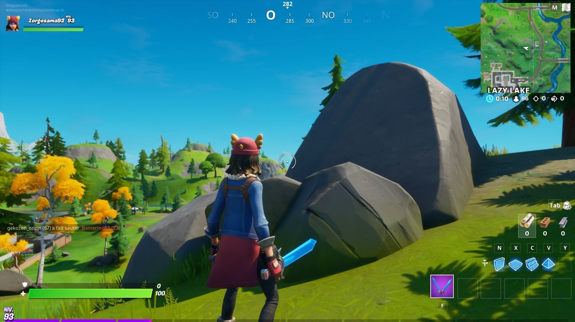 Fortnite Skye's Adventure Challenge: Search Skye’s sword in a stone ...