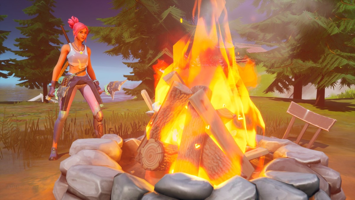 Fortnite Season 3 Week 9 Challenge: Stoke Campfires at Camp Cod - Millenium