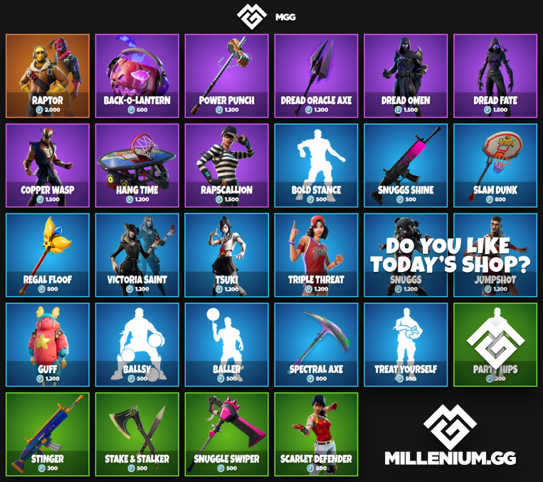 What is in the Fortnite Item Shop today? Jumpshot & Triple Threat ...