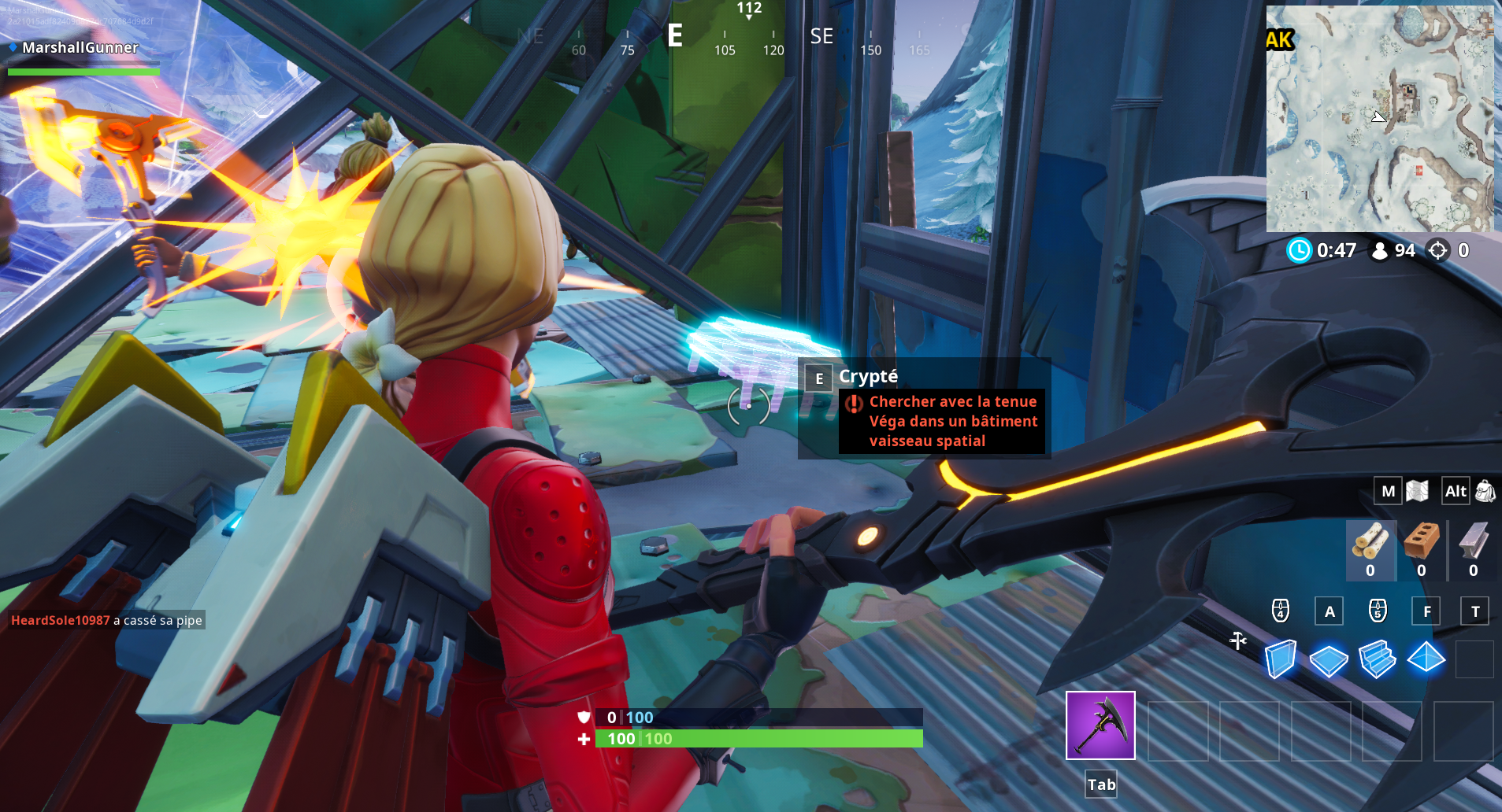 Fortnite: Fortbyte 19, decryption, location, Polar Peak - Millenium