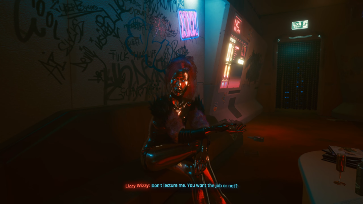 Where To Find Lizzy Wizzy in Cyberpunk 2077 - Millenium