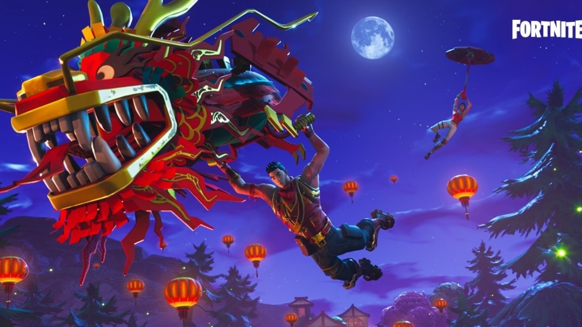 Rule the skies with the Royale Dragon glider in today's Fortnite Item ...