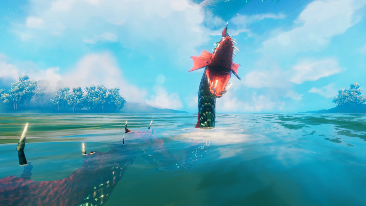 Valheim Guide: How to kill Sea Serpents - Millenium