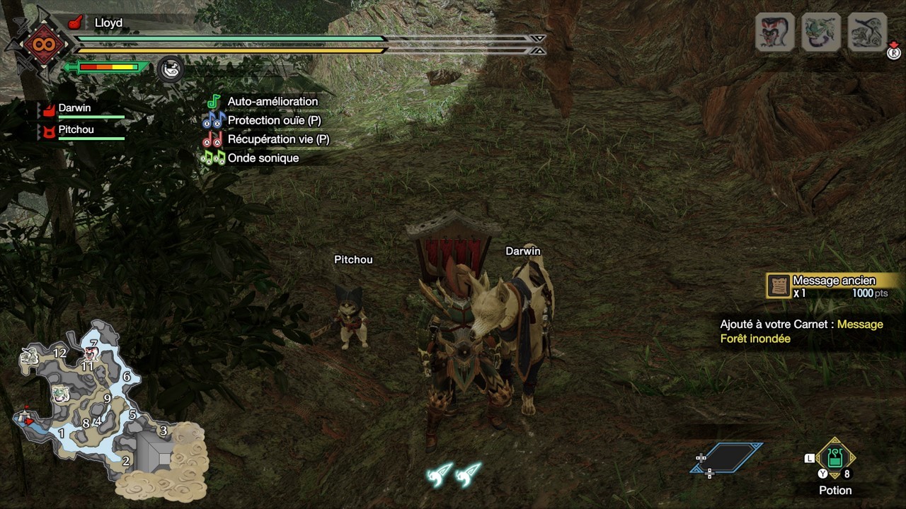 Monster Hunter Rise: Flooded Forest Relic Records and Old Messages ...